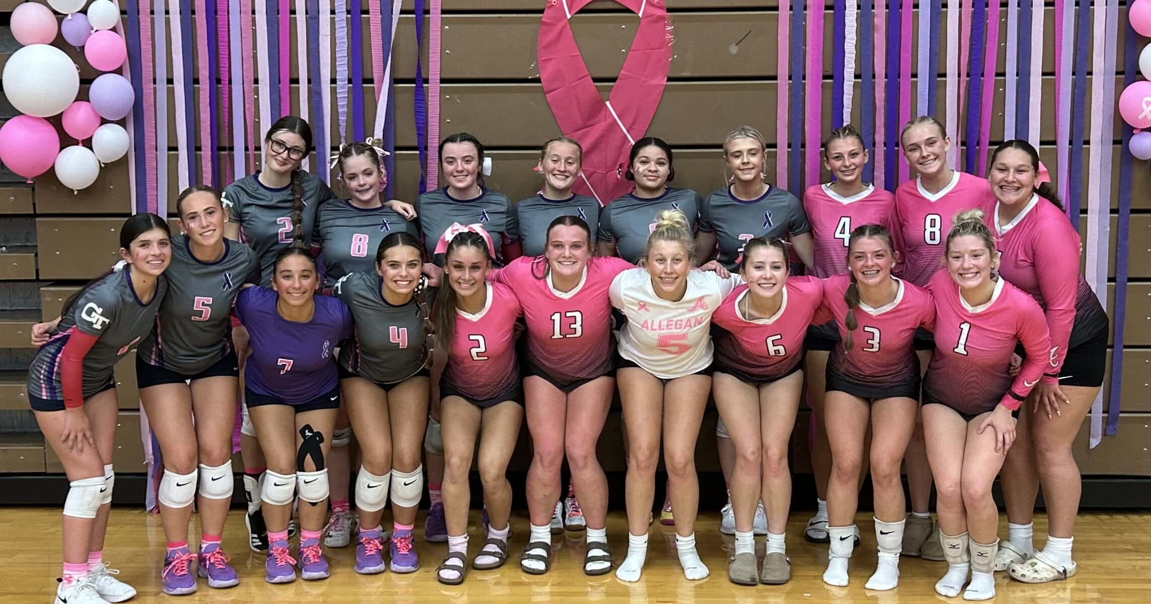 Tiger Volleyball Gets the Win at Gobles – Allegan Public Schools